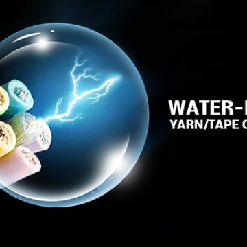 water biodegradable polymers-blocking yarn/tape of cable